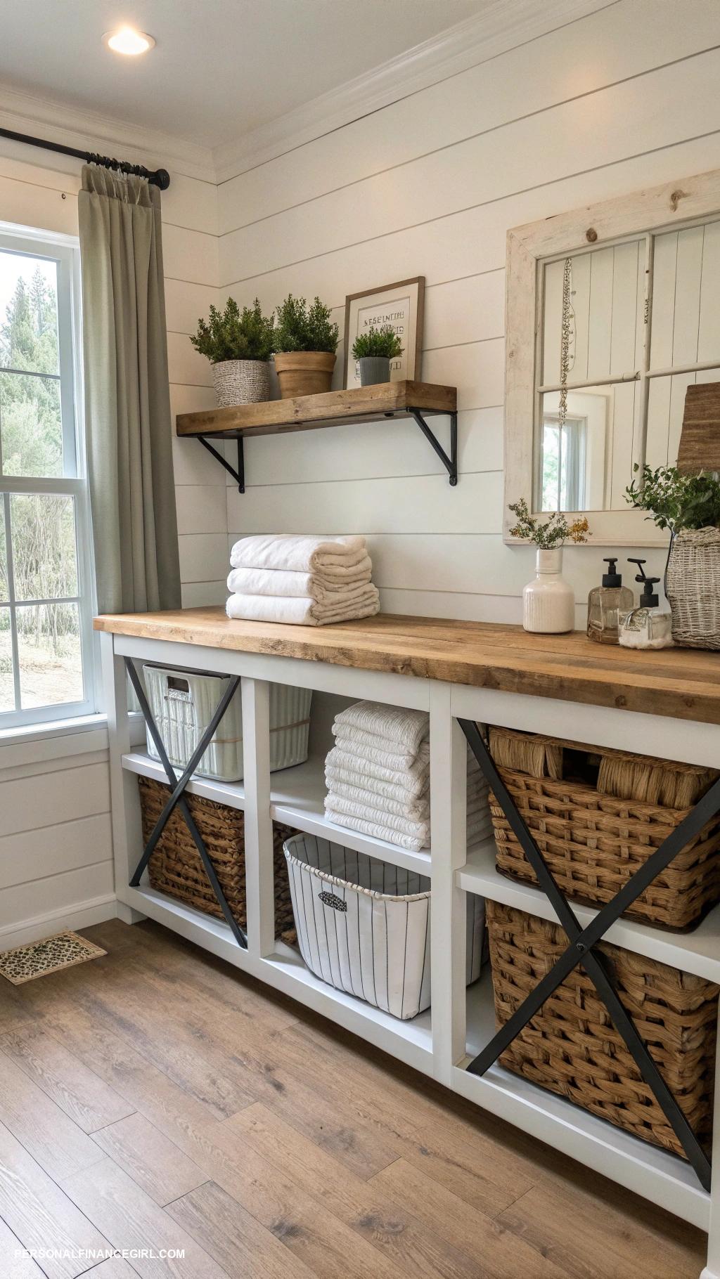 10 Cheap Laundry Room Makeover Ideas to Freshen Up Your Home
