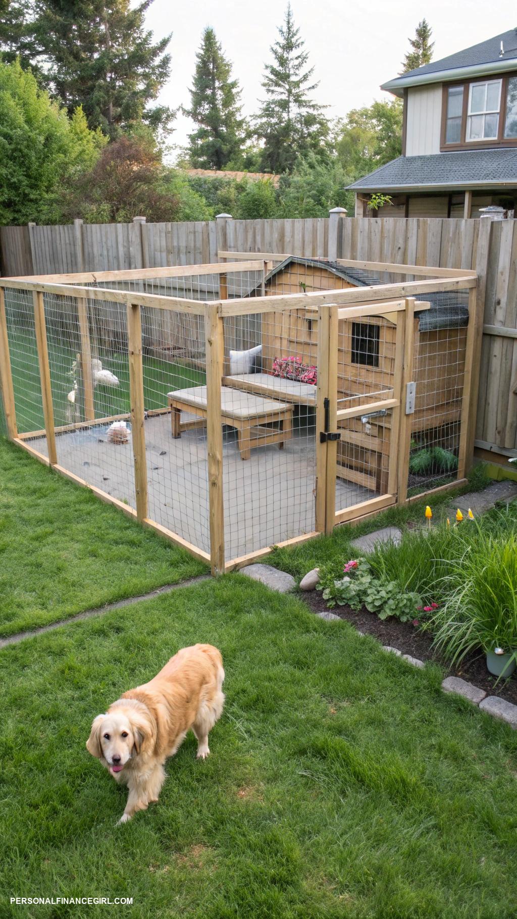 10 DIY Dog Run for Cheap Ideas