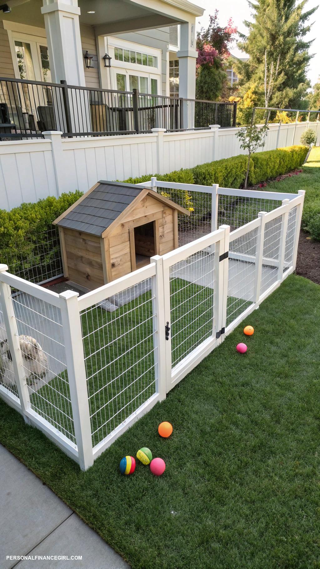 10 DIY Dog Run for Cheap Ideas