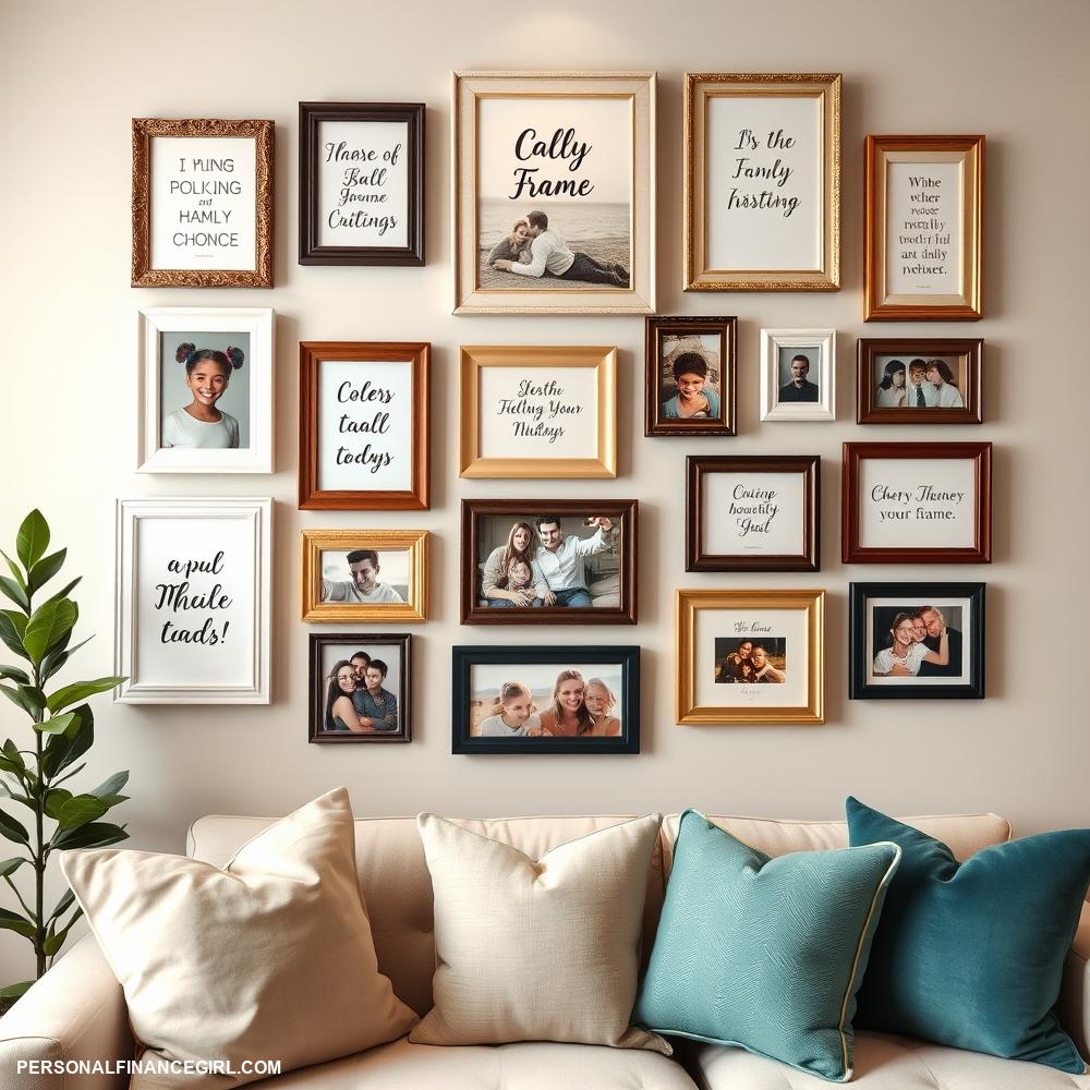 15 Cheap Picture Frames for Women on a Budget